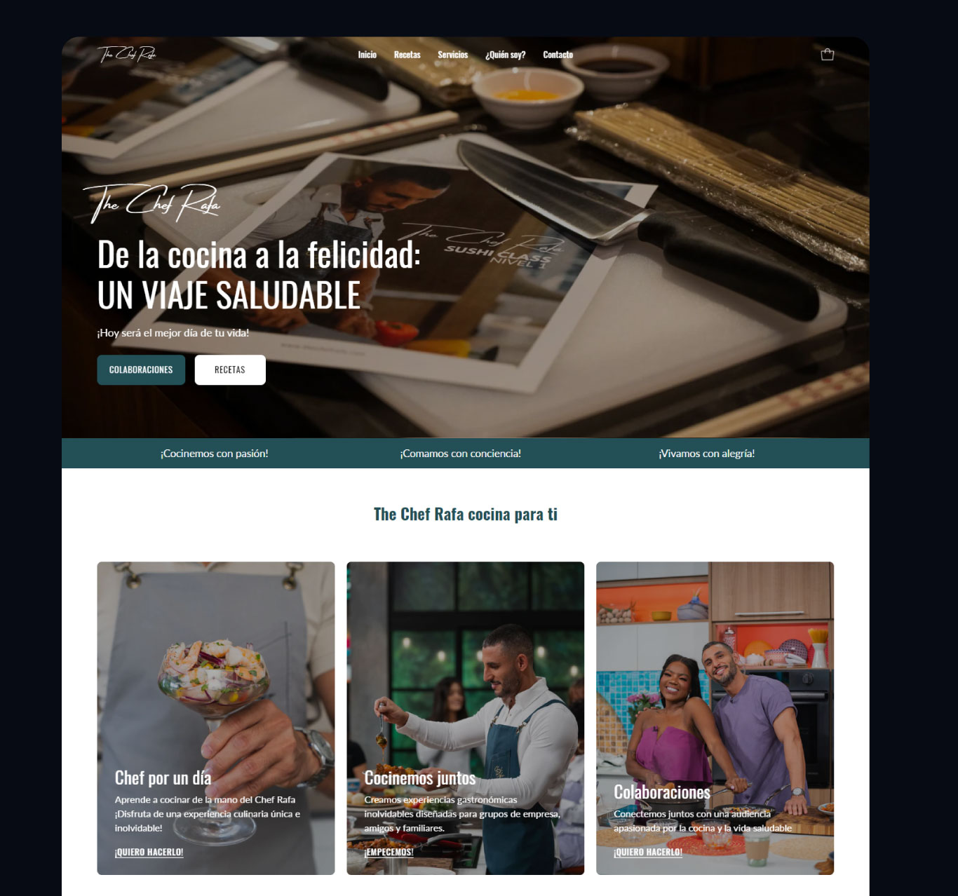 Chef Rafa - Telemundo - Devcristian